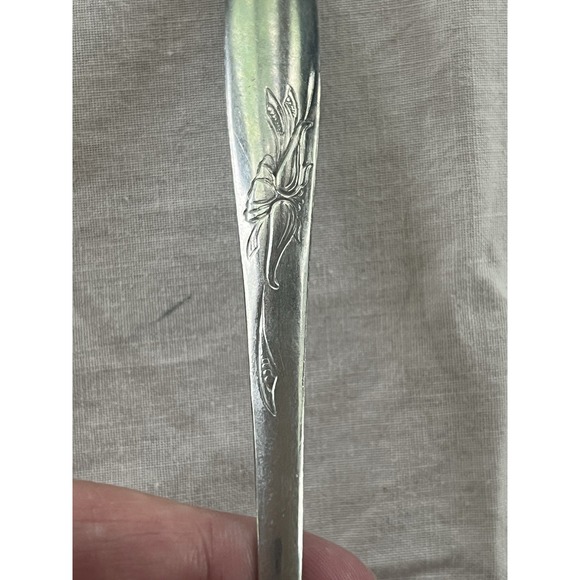 Dining | Vintage Carlton Silverplate Spoon Floral Pattern | Poshmark